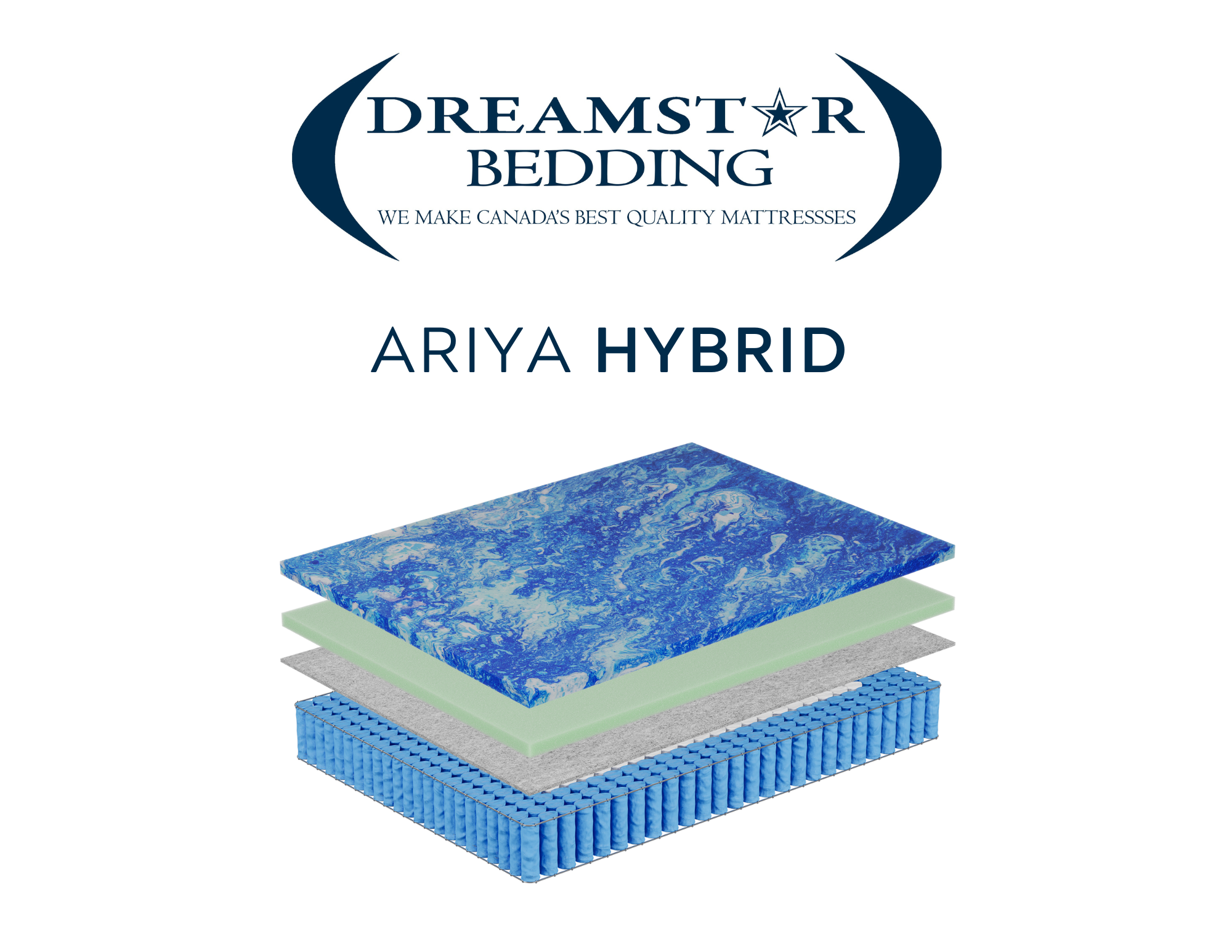 Ariya Hybrid – DreamStar Bedding